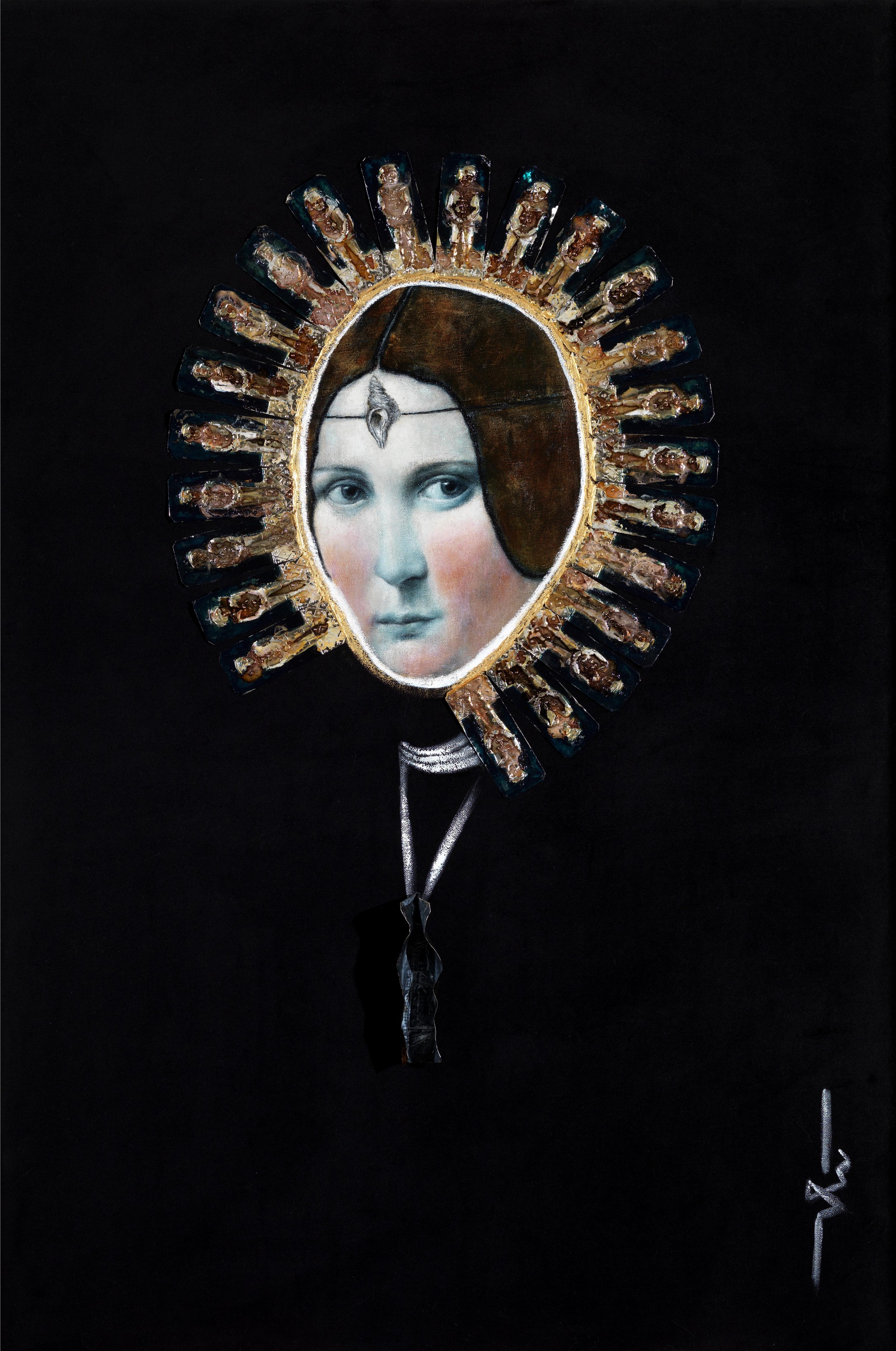 V Chants - Early Music on canvas+ - Vassilis Garyfallakis